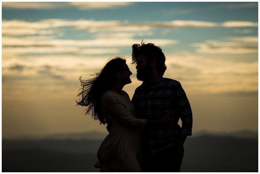 Mountaintop Engagement Photographer | Jesse and Hunter